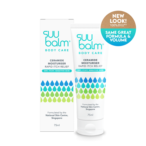 Buy Suu Balm Ceramide Moisturiser (Rapid Itch Relief) for Dry & Sensitive Skin – Suu Balm®